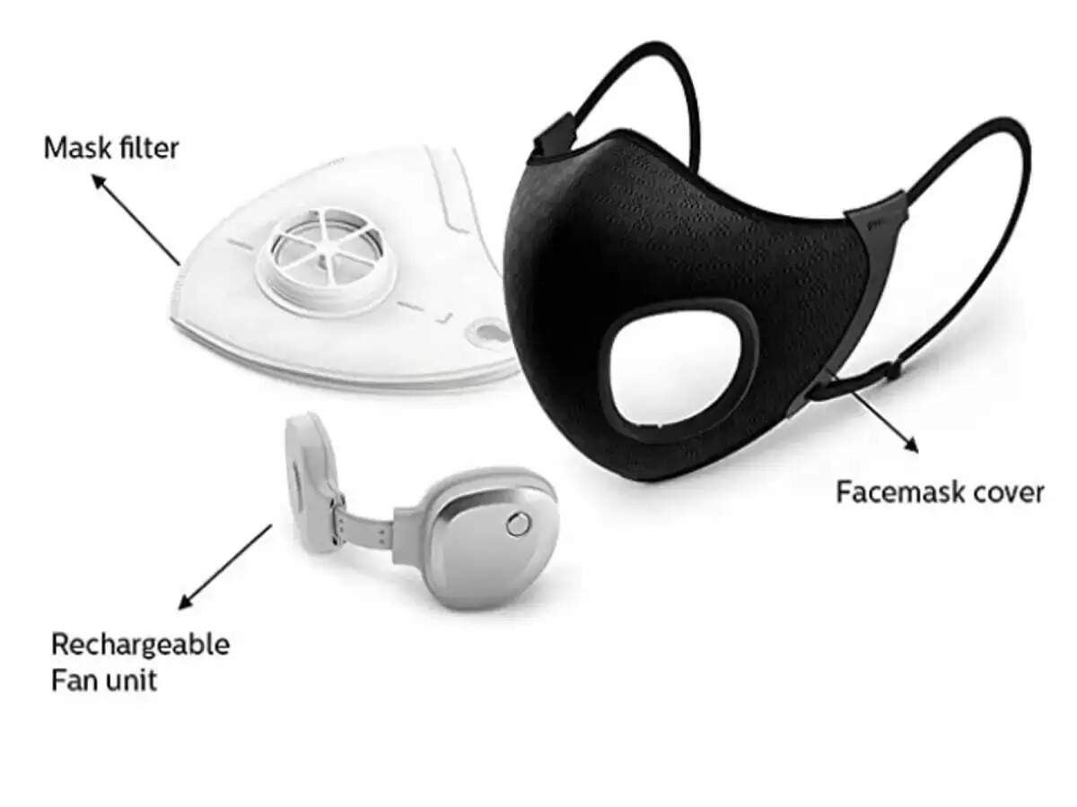 This hi-tech face mask with a fan will save you from dangerous dry ...
