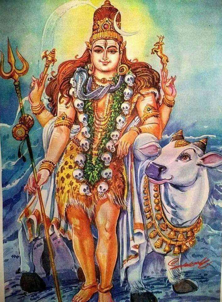 Why does lord shiva wear mundamala