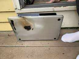 Apple MacBook Pro Exploded Like A Bomb, When The Flames Came Out, The ...
