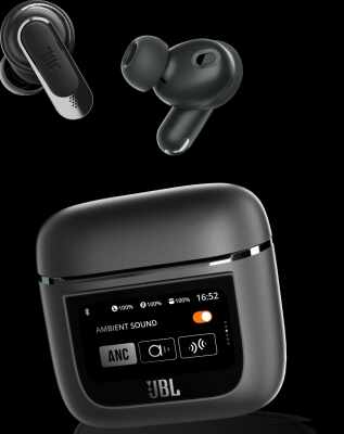 JBL launches world's first wireless earbuds with LED touchscreen ...